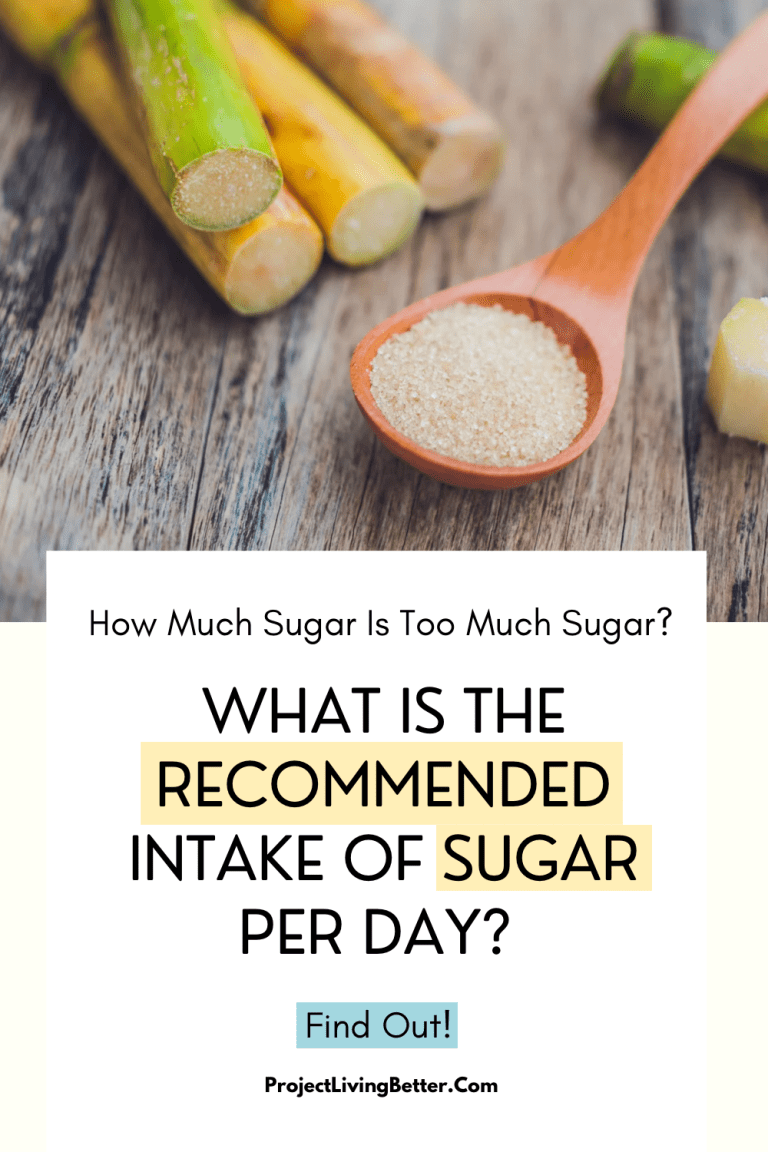 How Much Sugar Intake Is Recommended Per Day – Project: Living Better