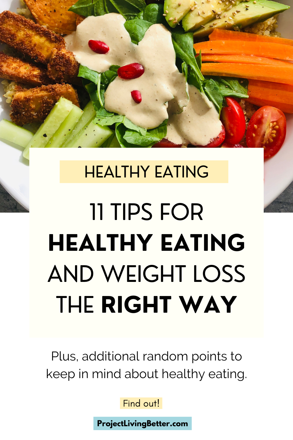 11 Tips For Healthy Eating And Weight Loss The Right Way – Project ...